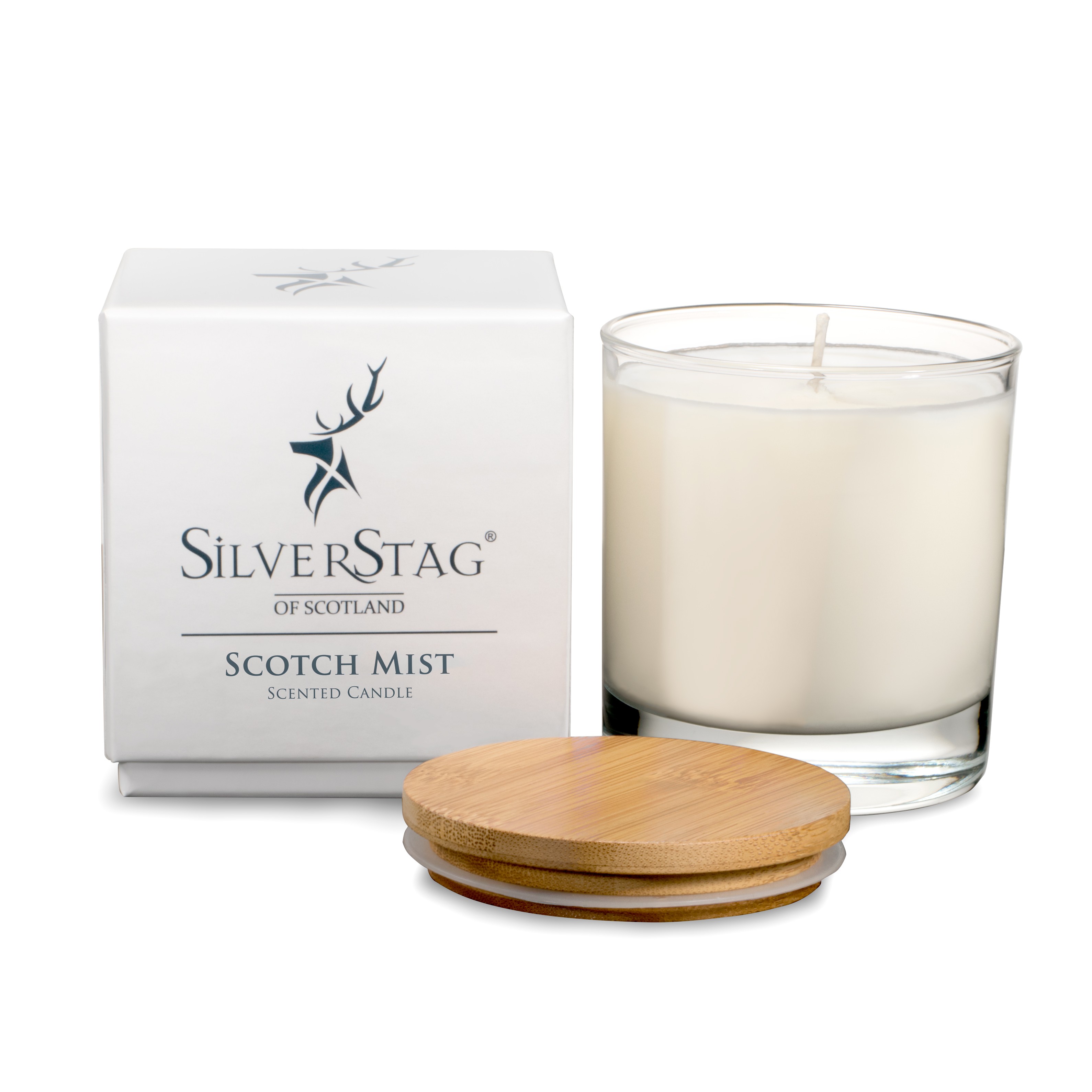 Scotch Mist Luxury Candle - Silver Stag CIC